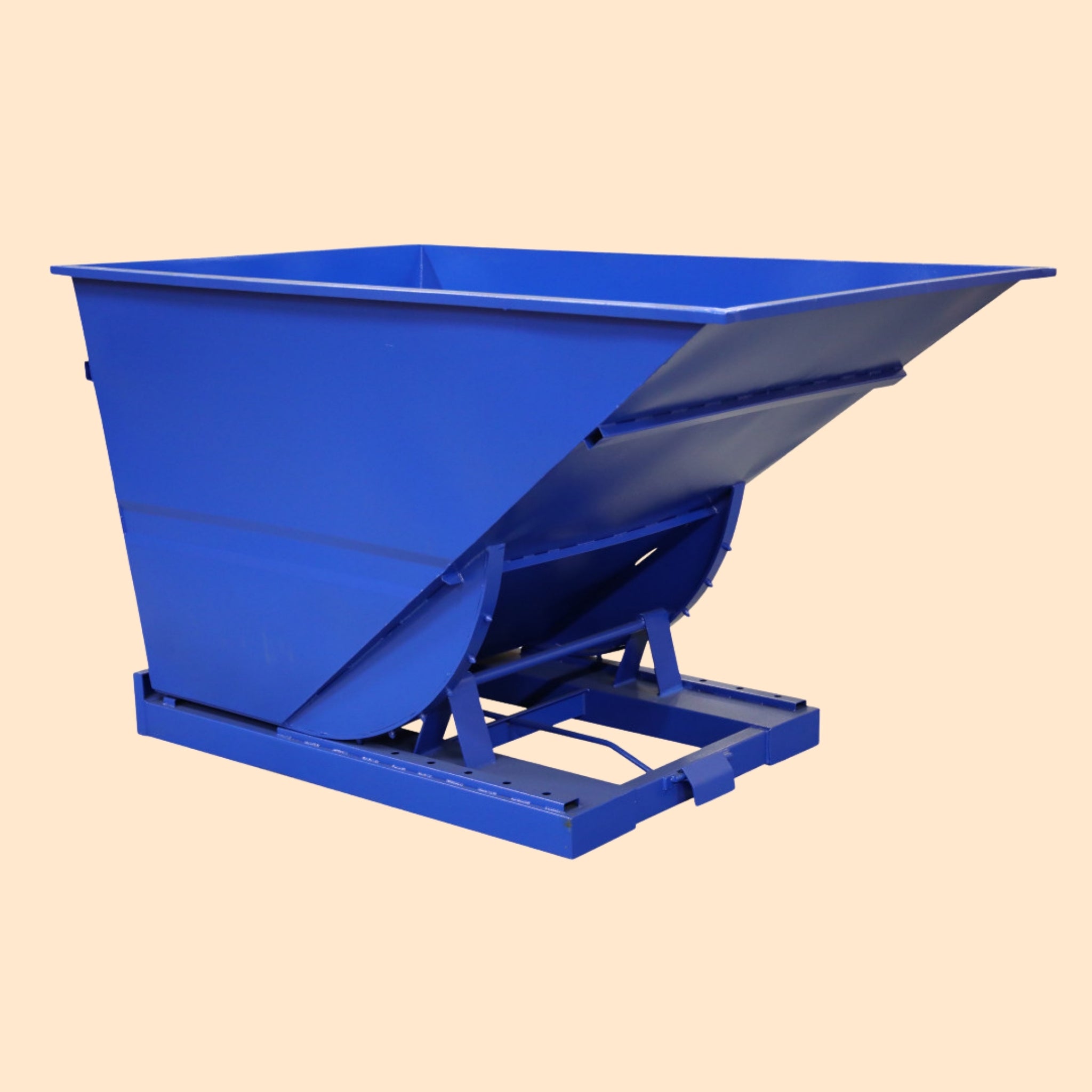 Tippcontainer lätt, 2000 liter, 1000kg – Totallager Sweden AB